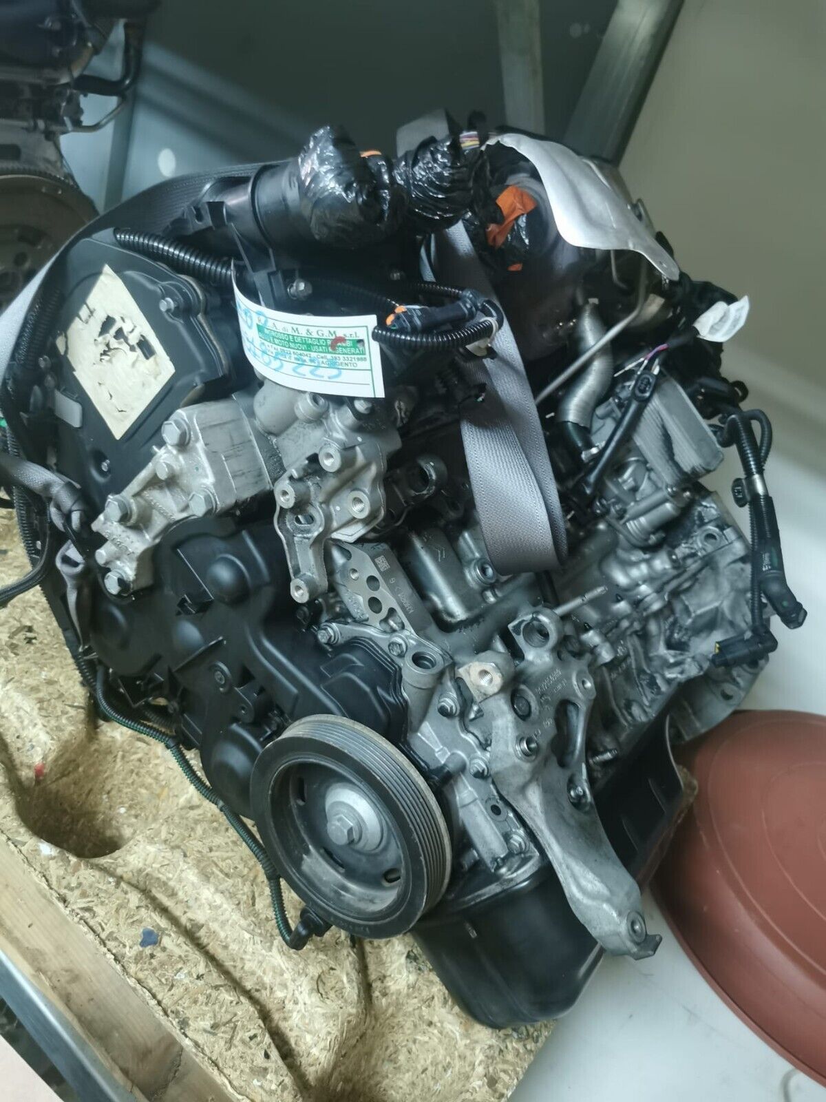 MOTORE COMPLETO DI INIEZIONE E TURBO CITROEN 1.6TD AVENTE SIGLA BH02 - Tuttomotori Srl